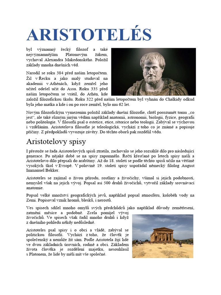 Aristo Tel És | PDF