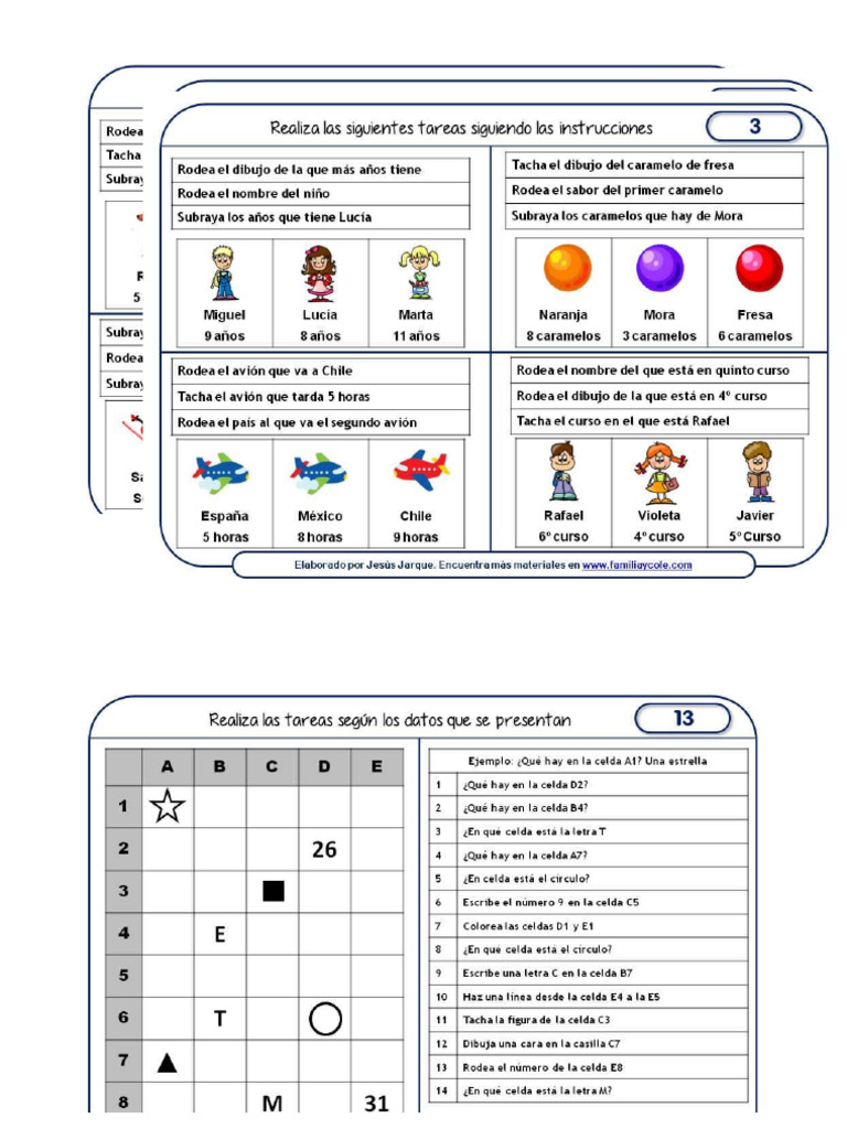 SEGUIMIENTO DE INSTRUCCIONES | PDF