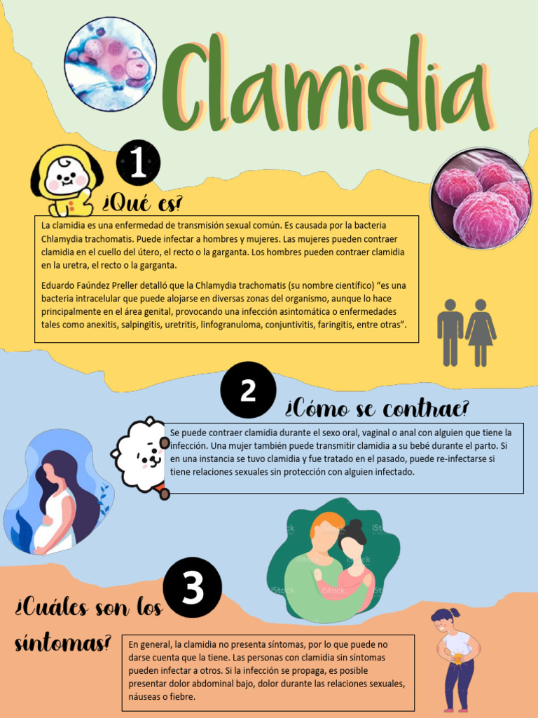 Infografía Clamidia | Descargar gratis PDF | Enfermedades y trastornos ...
