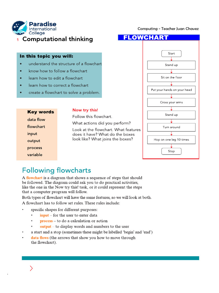 Stage7 8 Flowchart Sesion2 | PDF
