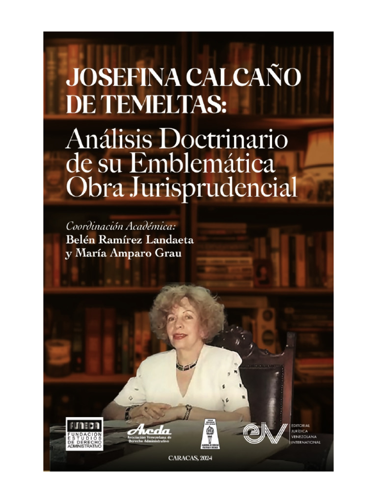 Josefina Calcano de Temeltas. Analisis Doctrinario de Su Emblematica ...