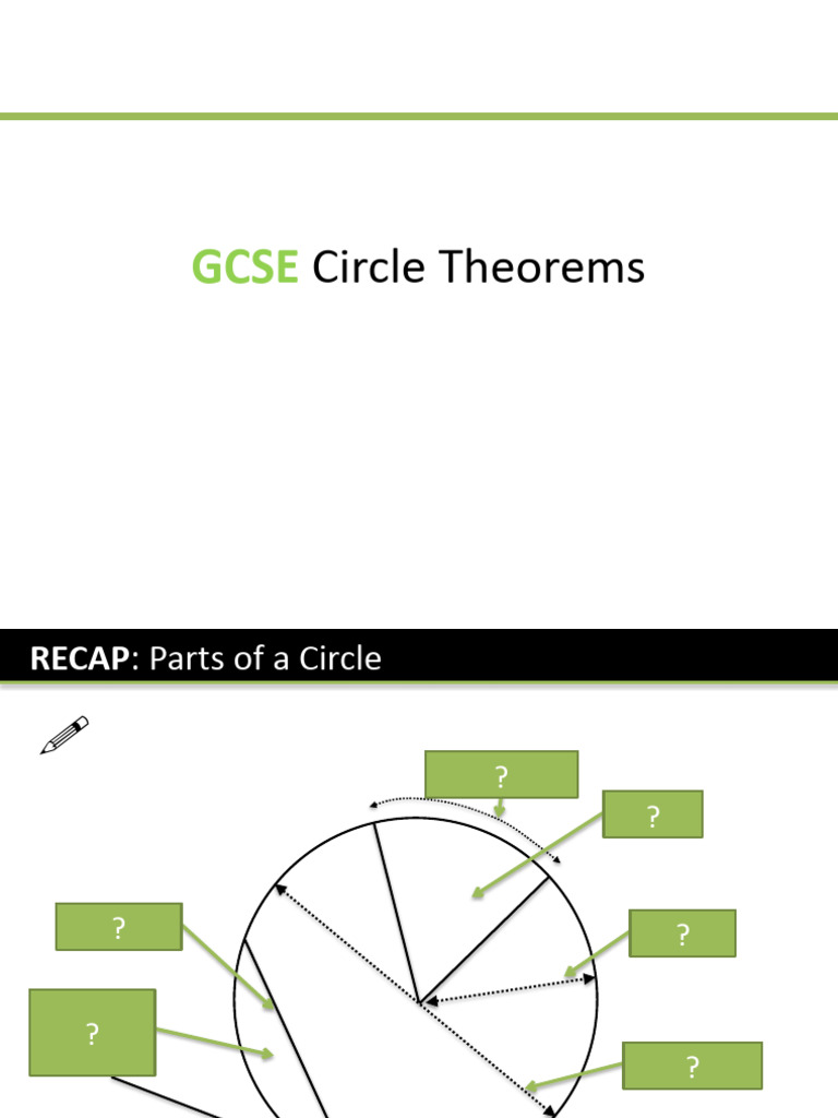 GCSE CircleTheorems | PDF | Circle | Trigonometry