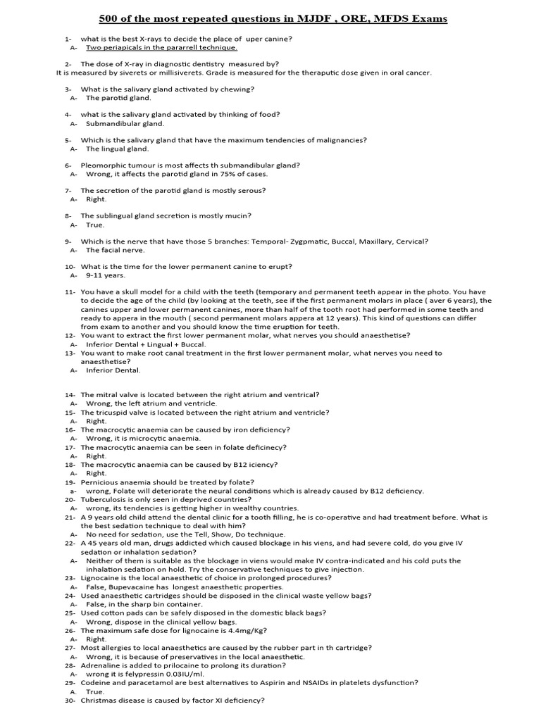 MFDS Exam Questions Compilation | PDF | Hepatitis C | Exhalation