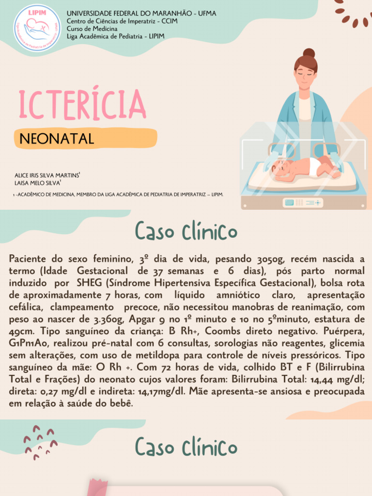Ictericia Neonatal | PDF