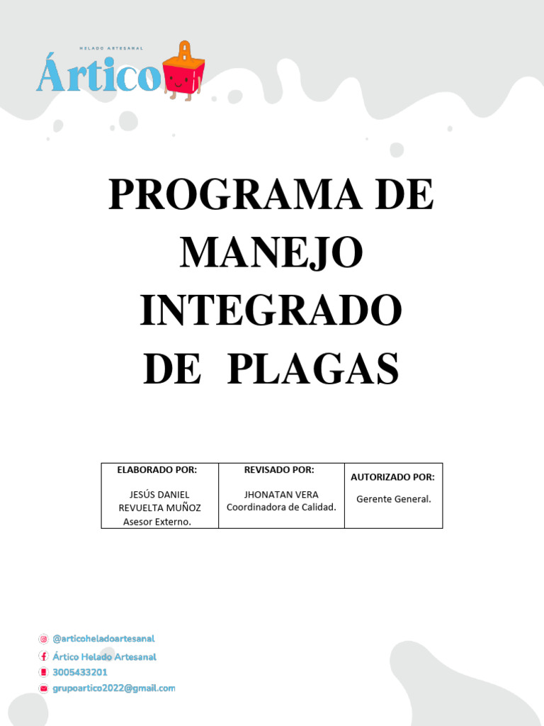 Programa Control de Plagas | Descargar gratis PDF | Insectos | Insecticida