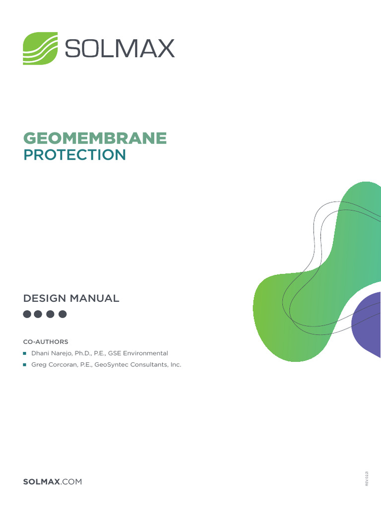 SOLMAX - Geomembrane Protection Design Manual - 0221 | PDF ...