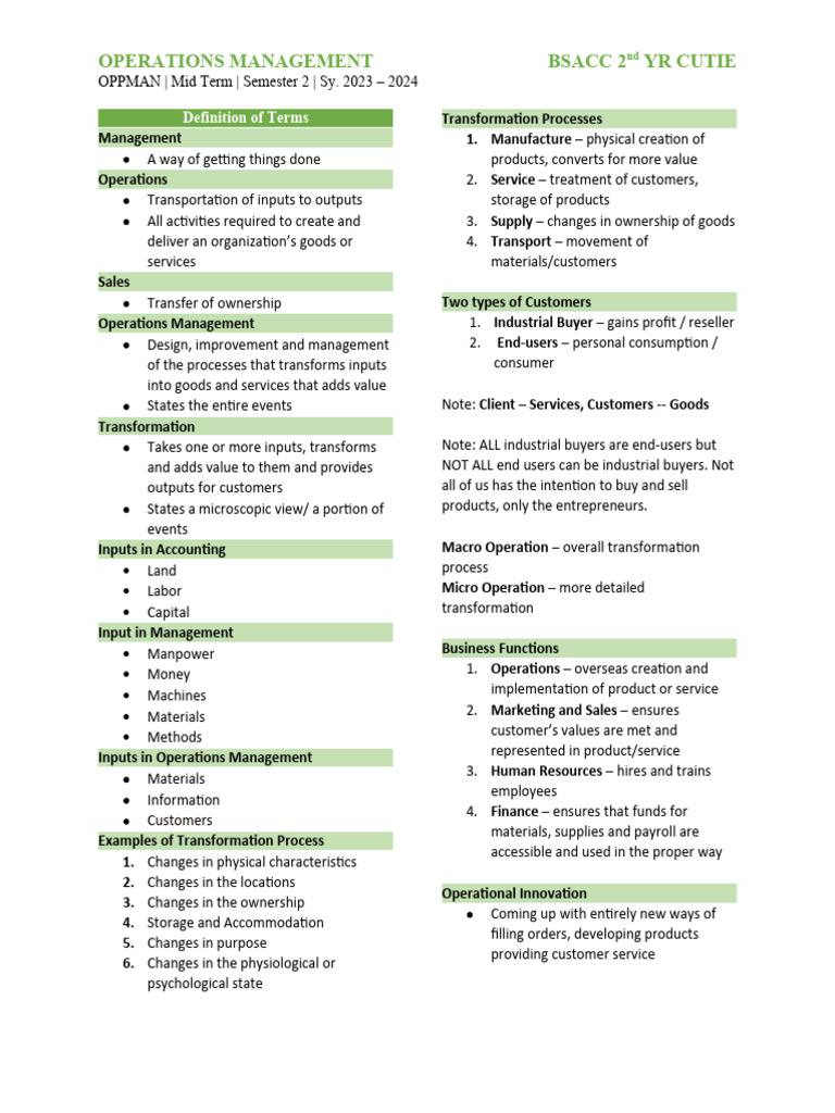 Oppman SM2 MD | PDF | Operations Management | Goods