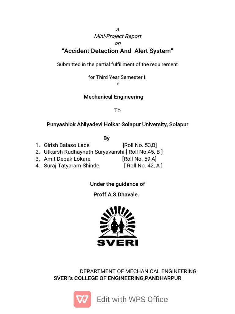 Mini Project Report | Download Free PDF | Arduino | Computing