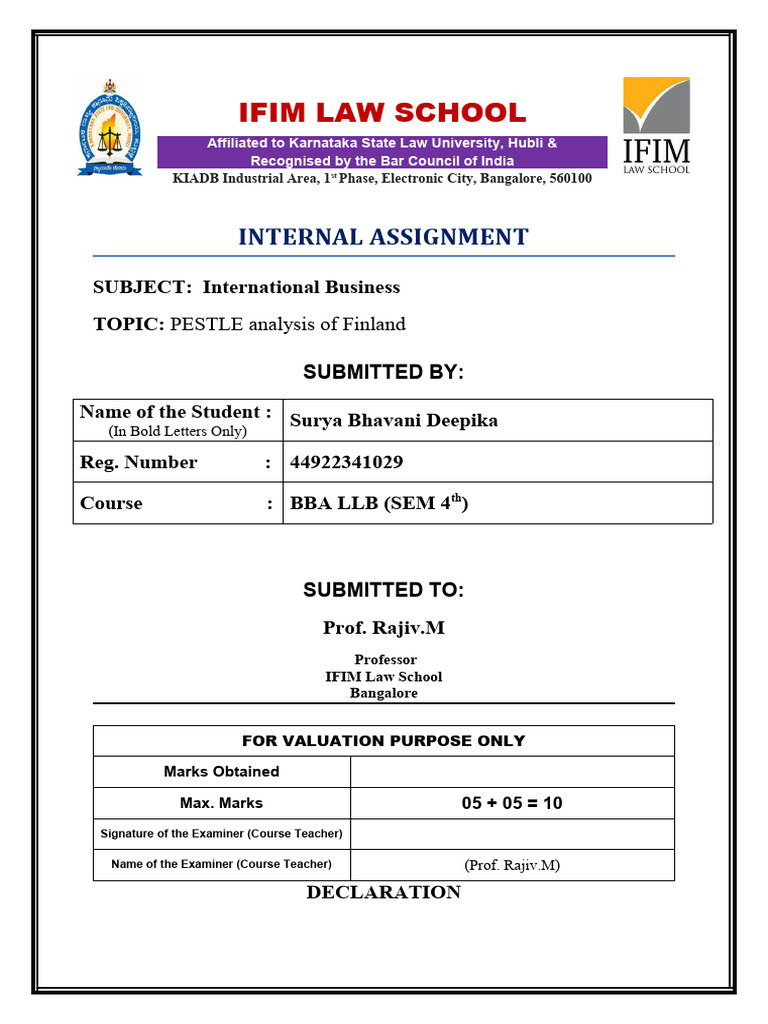 IB Cover Page | PDF | Qualifications
