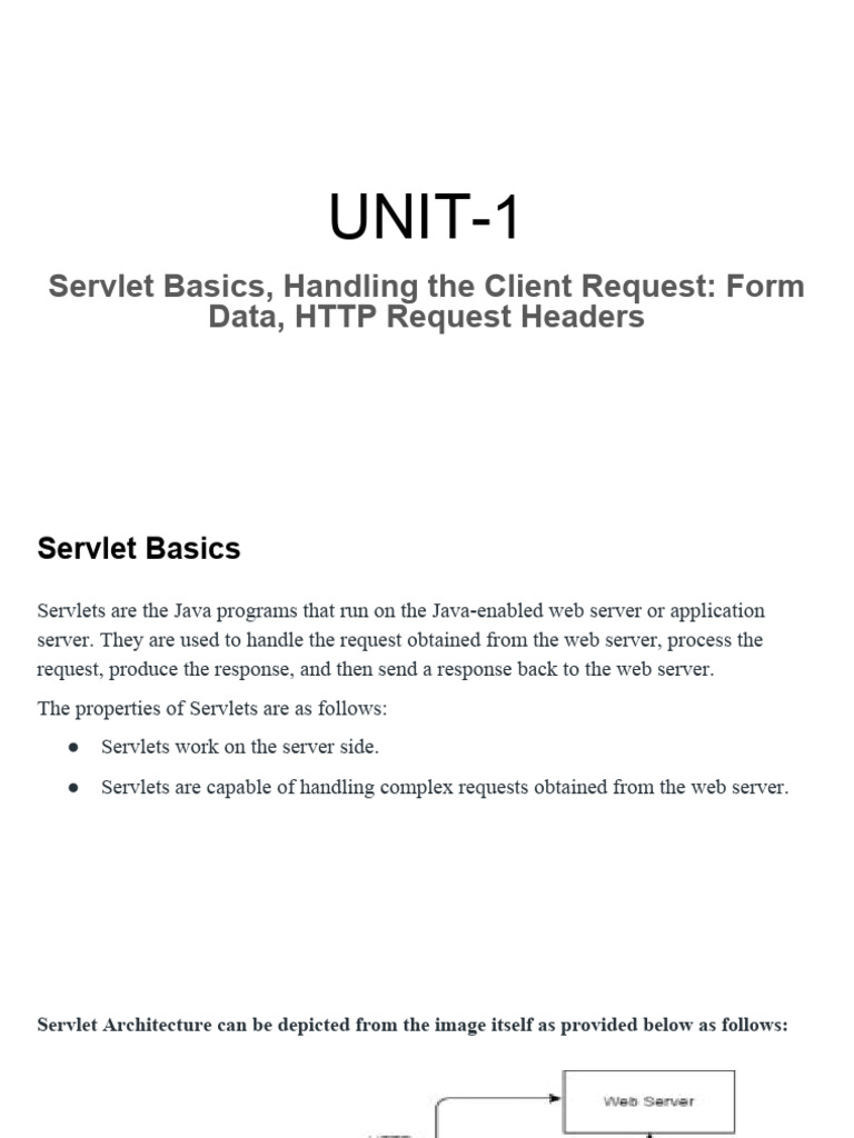 JWT Unit 1 | PDF | Web Server | Internet & Web