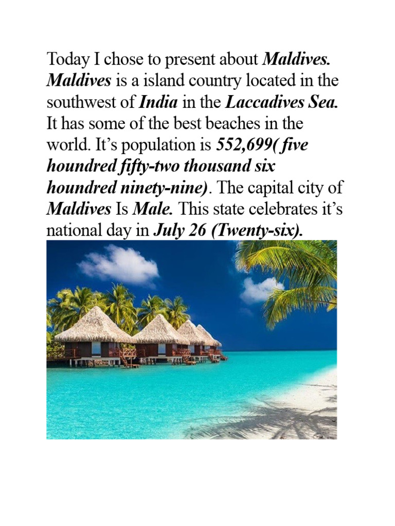 Maldives | PDF