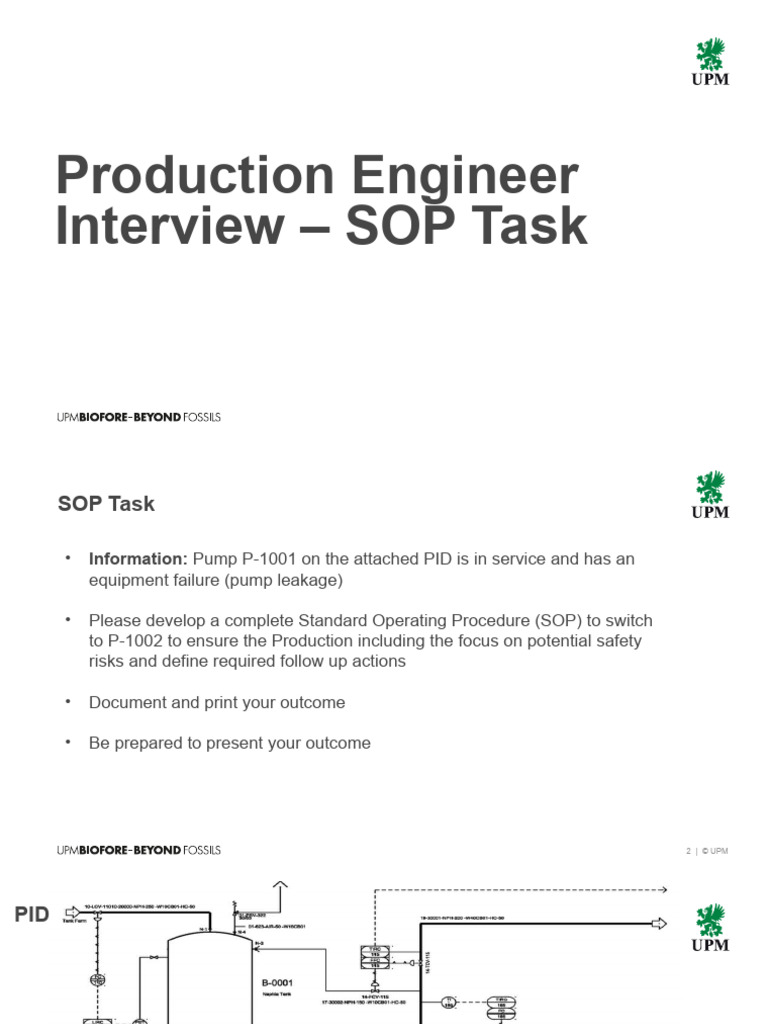 SOP for Pump Switch Procedure | PDF