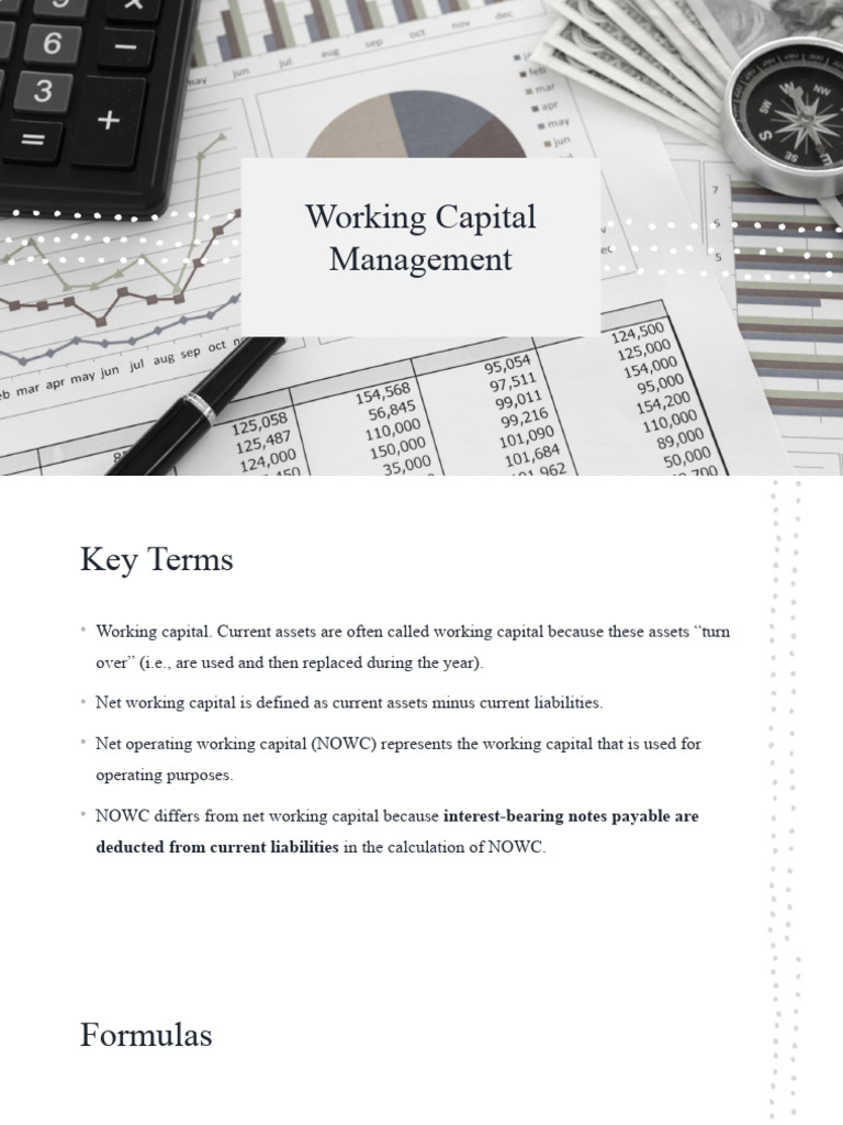 Working Capital Management | PDF