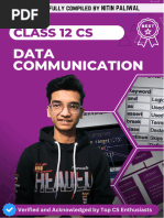 Computer Network Notes Class 12 | PDF | Network Topology | Computer Network