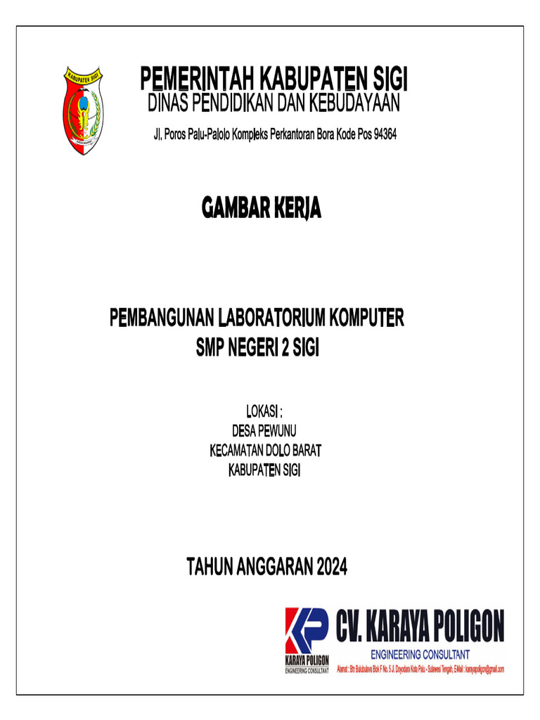 Ded Lab Komputer SMP Negeri 2 Sigi Fix | PDF