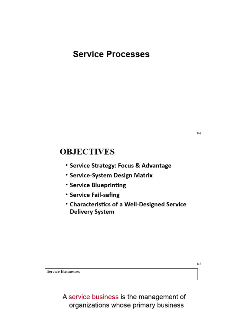 Service System Design and Fail-safing | PDF | Business | Business Economics