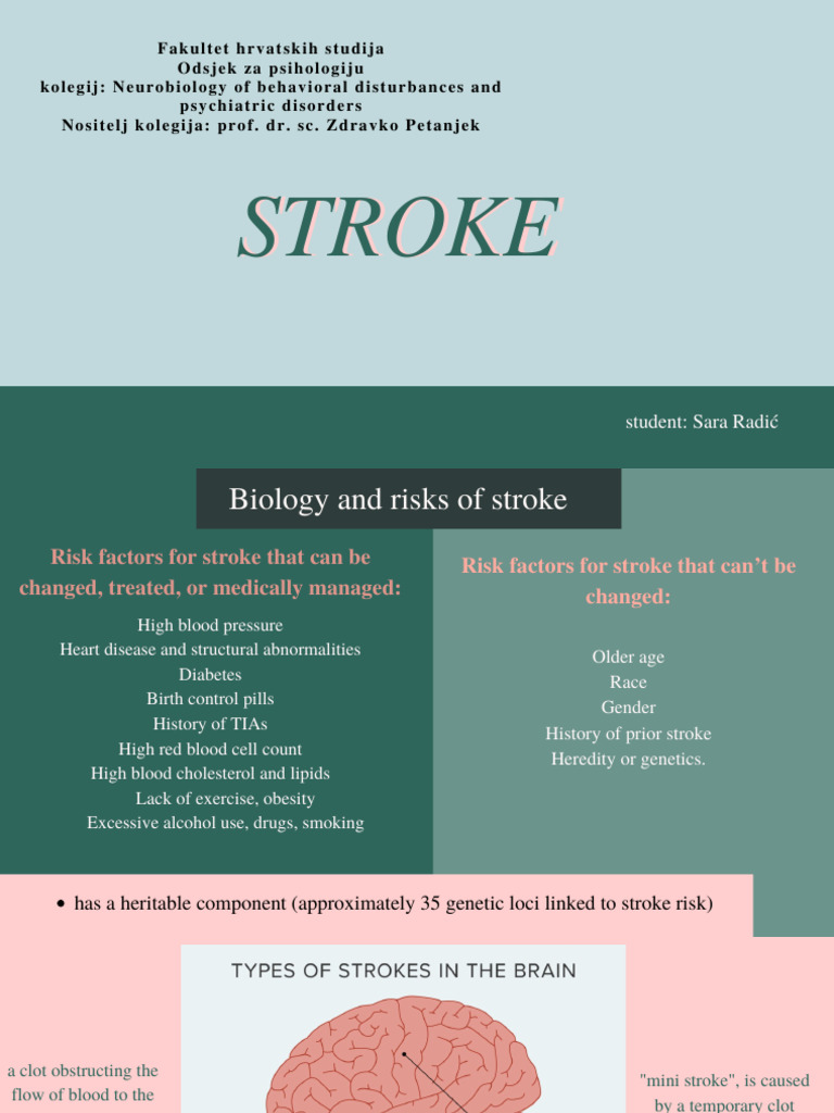 STROKE | PDF | Stroke | Hypertension