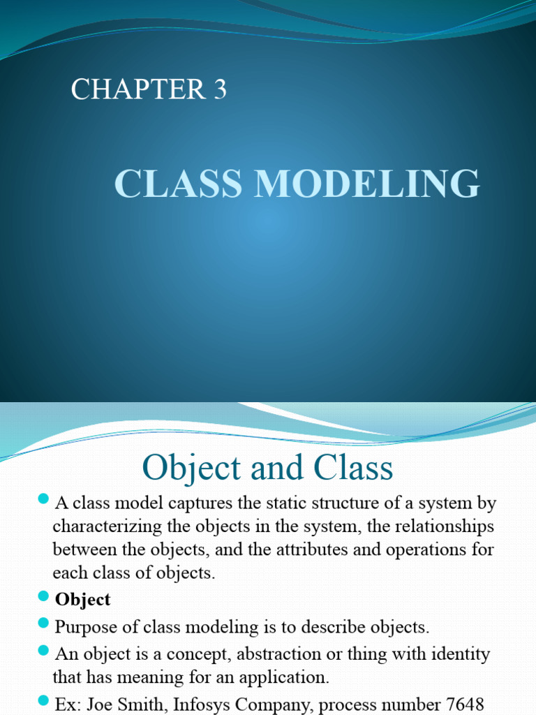 Chapter 3 Class Modeling Pdf Inheritance Object Oriented 9002