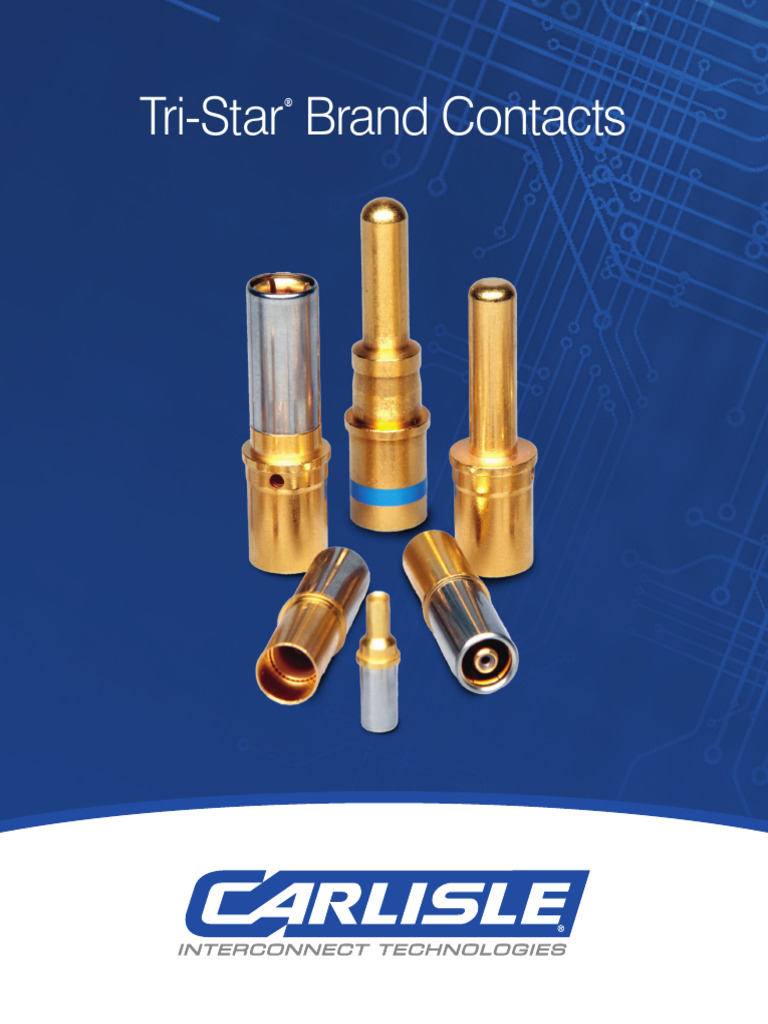 Tri-Star Brand Contacts | PDF | Electrical Connector | Manufactured Goods