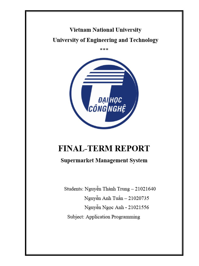 Minimarket Management System | PDF | Databases | Sql