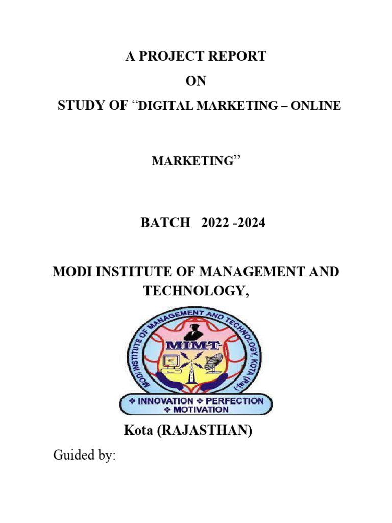 Digital Marketing | Download Free PDF | Digital Marketing | Advertising