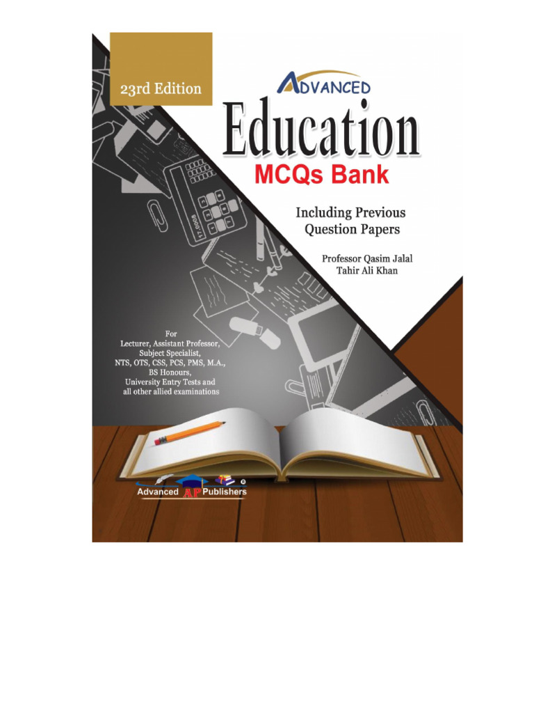 education-mcqs | Download Free PDF | Methodology | Statistics