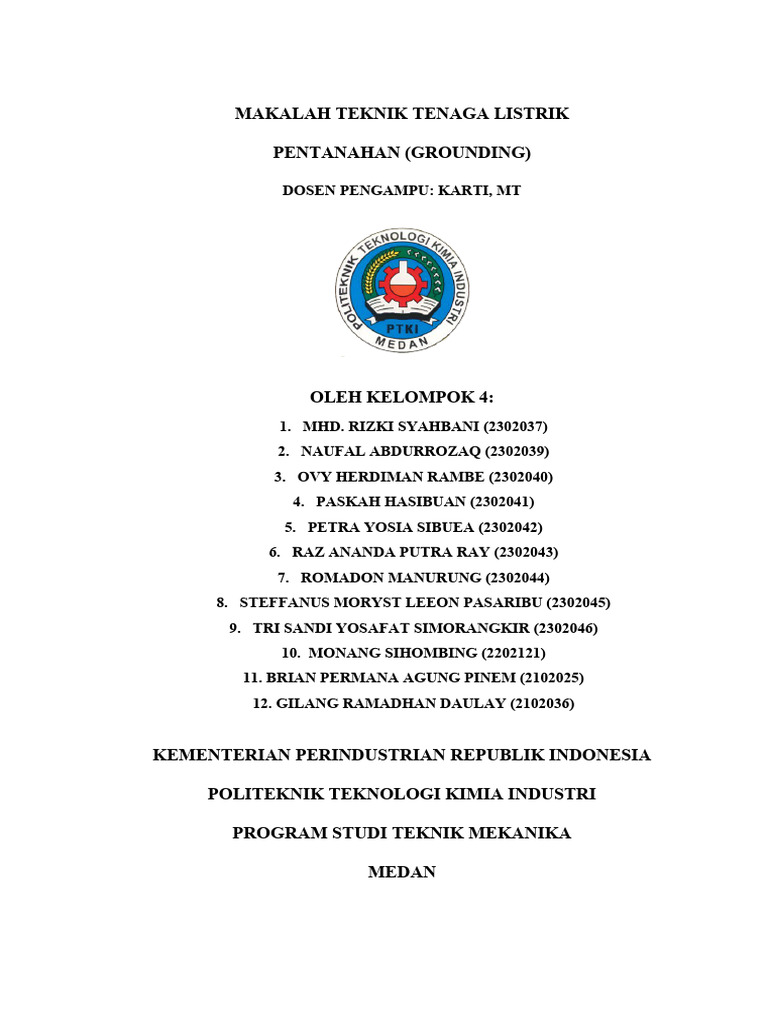 Pentanahan Sistem Listrik Efektif | PDF