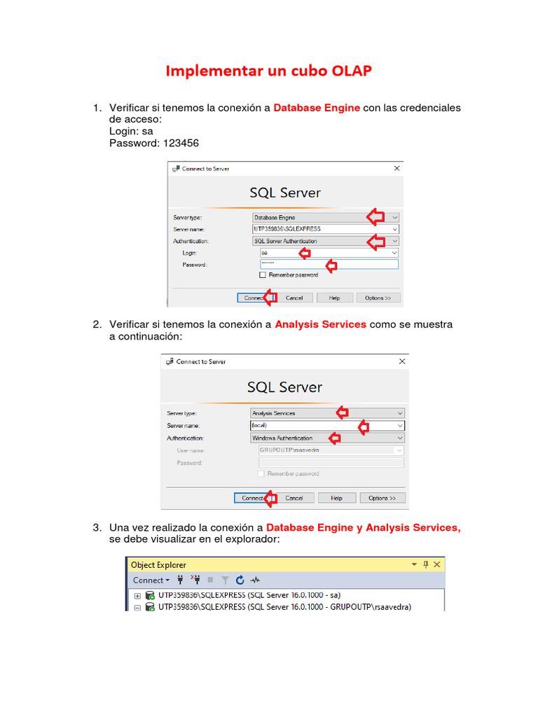 Crear Un Cubo OLAP - v4 | PDF | Gestión de datos | Informática