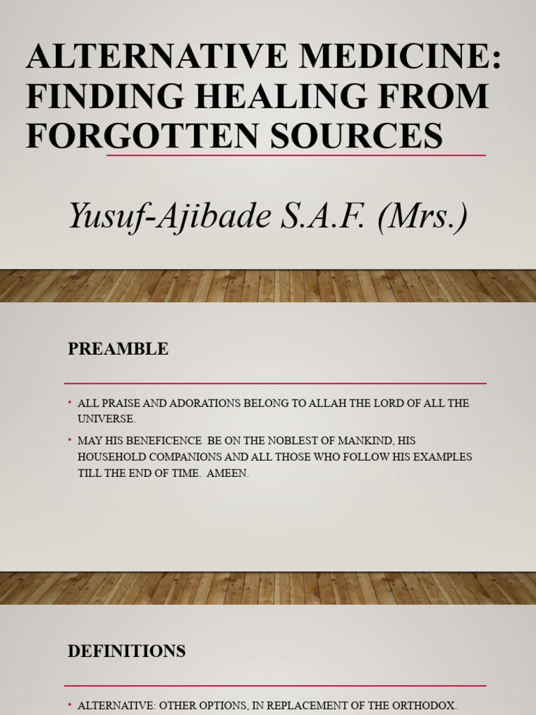 Alternative Medicine | PDF | Foods | Meal