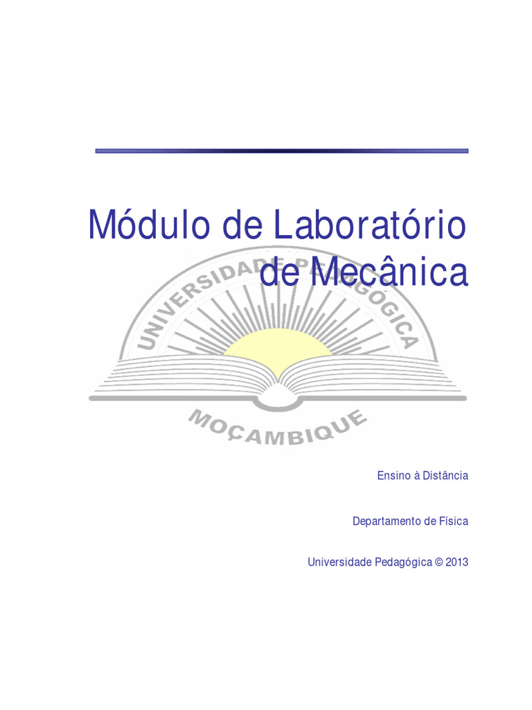 Modulo de Laboratorio de Mecanica Revisto - Maquetizado | PDF | Medição ...