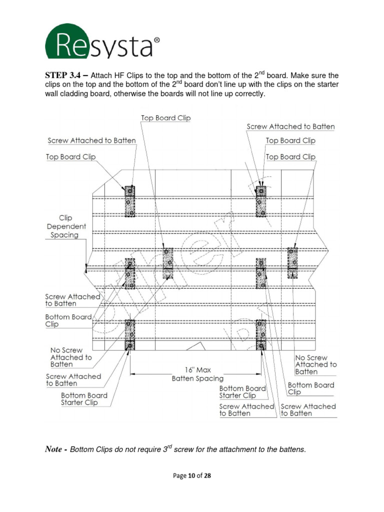 Wall Cladding-Installation Guide-9 28 2017-10 | PDF