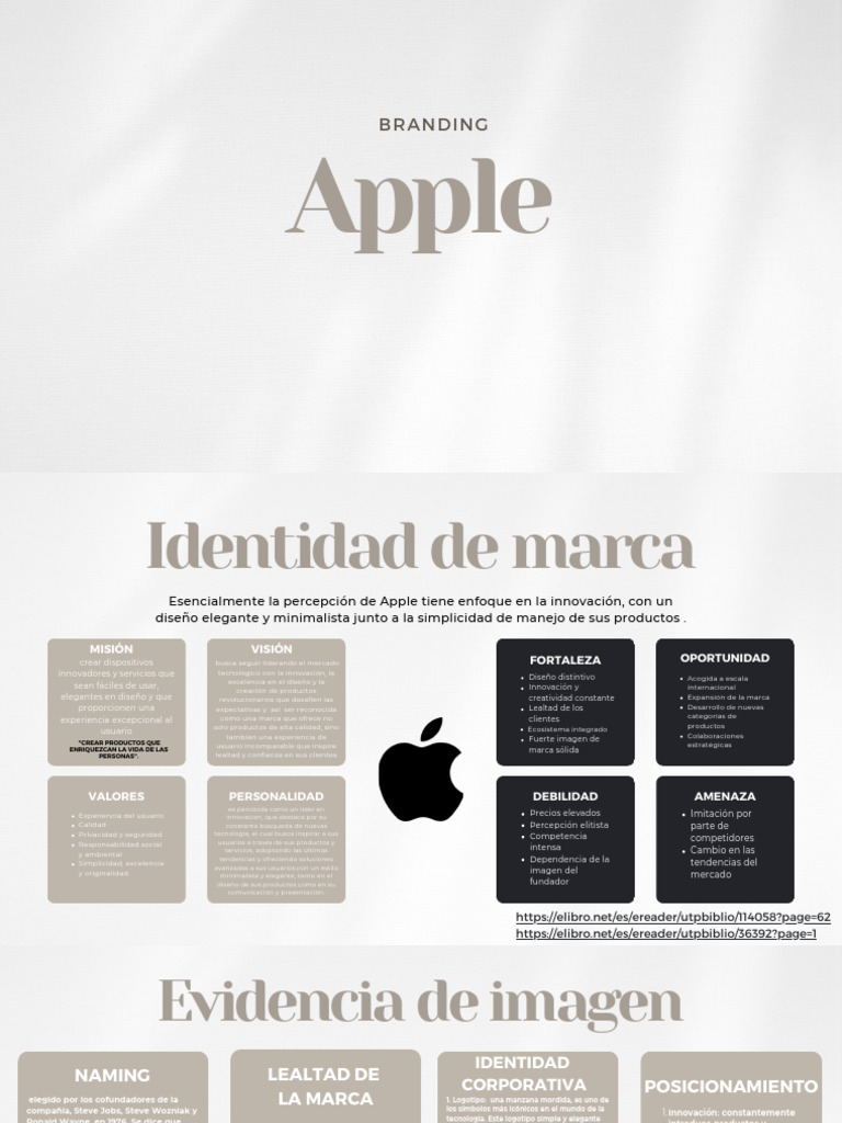 Branding Apple | Descargar gratis PDF | Apple Inc. | Marca