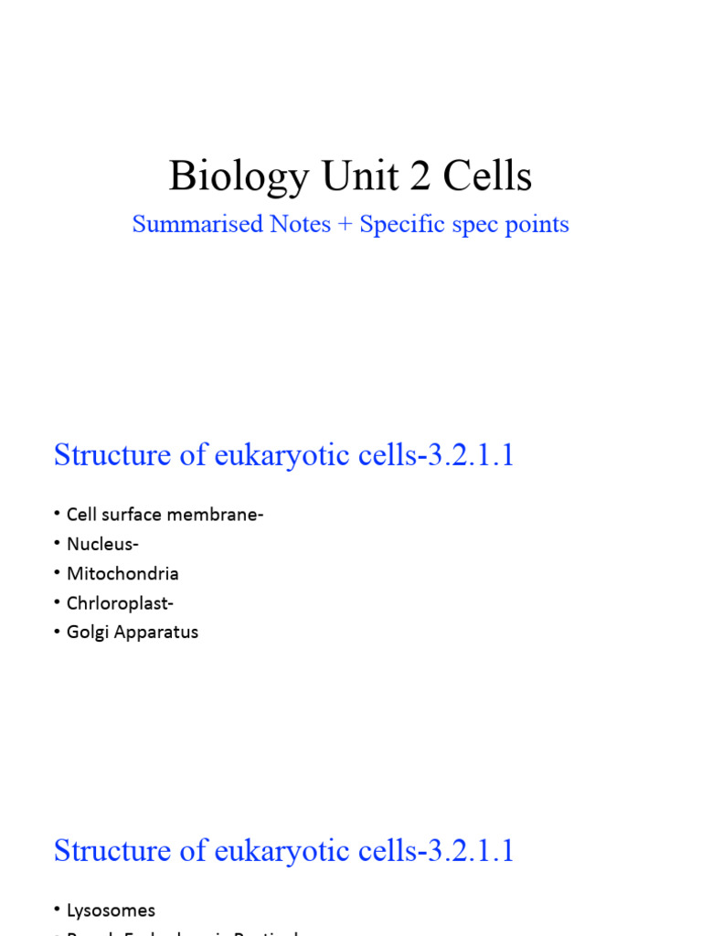 Biology Unit 2 | PDF | Immune System | Antigen