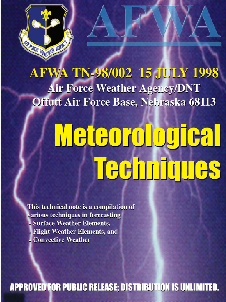 Meteorological Forecasting Techniques | PDF | Precipitation | Wound
