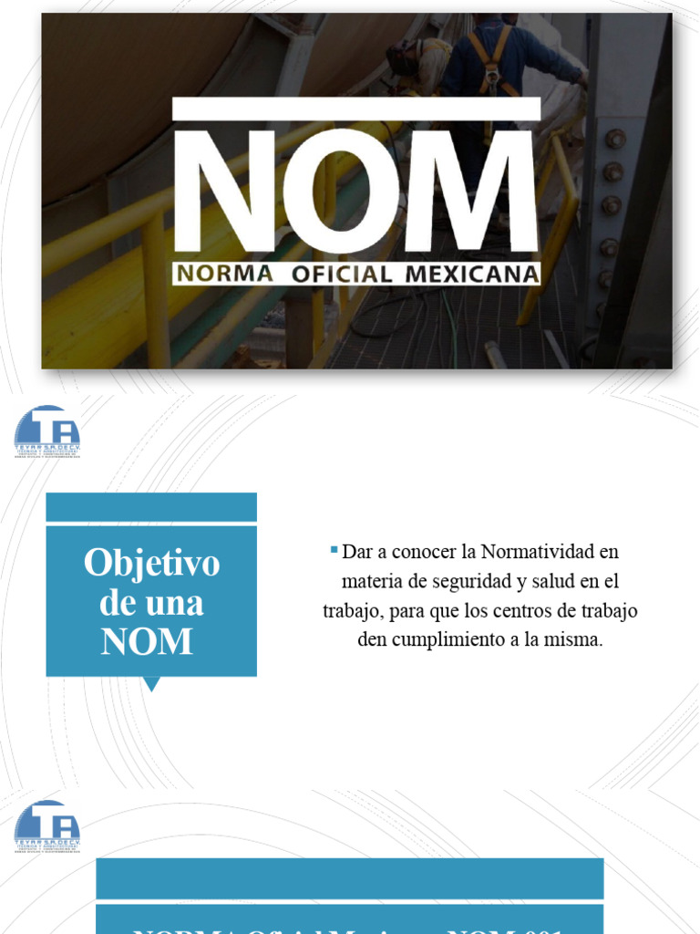 NOM-001-STPS-2008 | PDF
