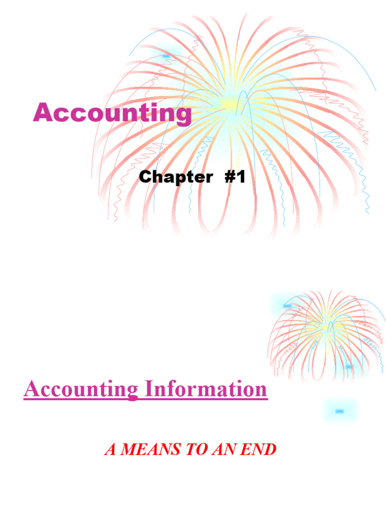 Accounting Chapter 1 | Download Free PDF | Accounting | Taxes