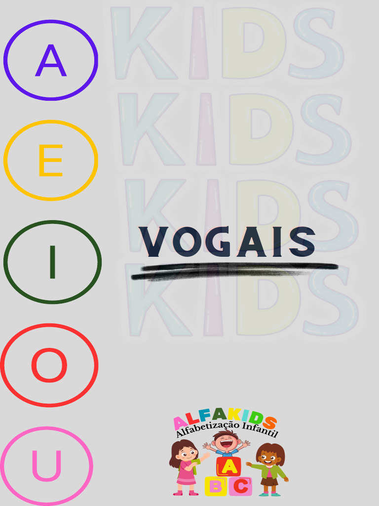 Apostila - Vogais | PDF | Vogal | Produção Sonora