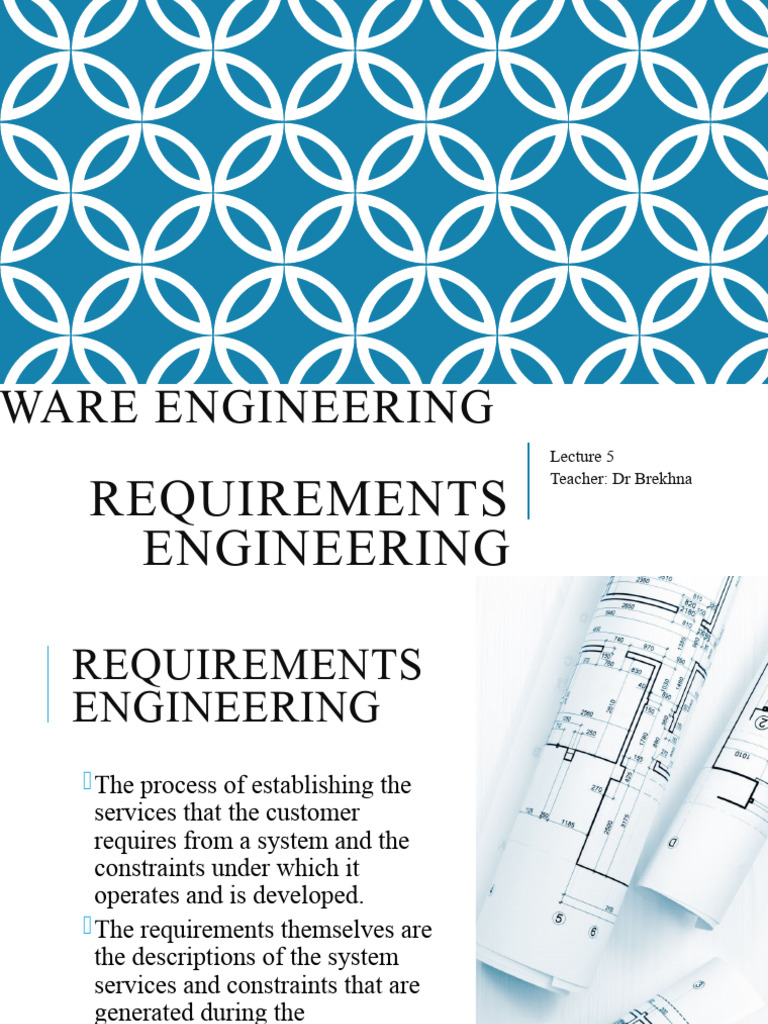 Lecture 5 Requirements Engineering | PDF | System | Reliability Engineering