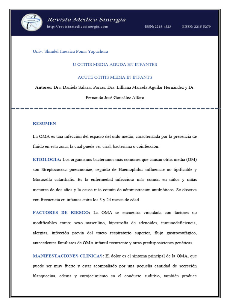 ARTICULO SOBRE OMA Shindel | PDF | Meningitis | Causas de la muerte