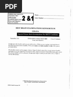 RME Past Questions and Answers 2024 | PDF | Adolescence | Muhammad