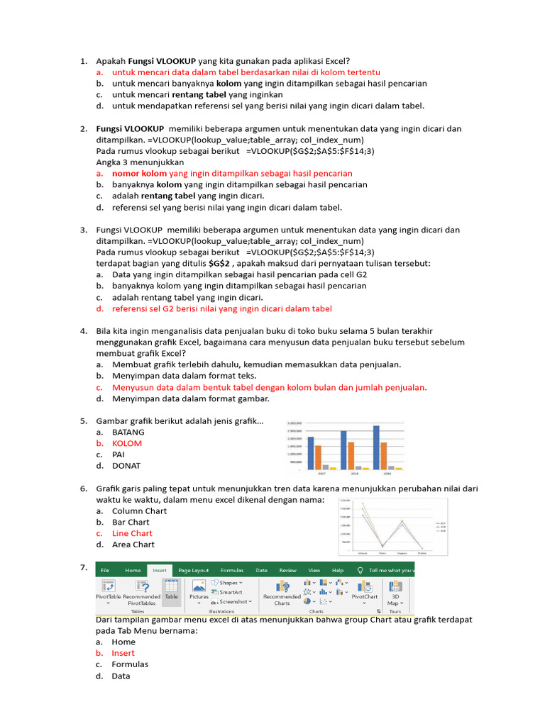 Naskah Soal ASAJ - TIK Kelas VIII-1 | PDF