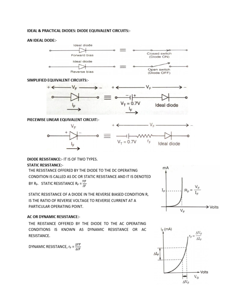 Electronics (DIODES) | PDF | P–N Junction | Capacitor