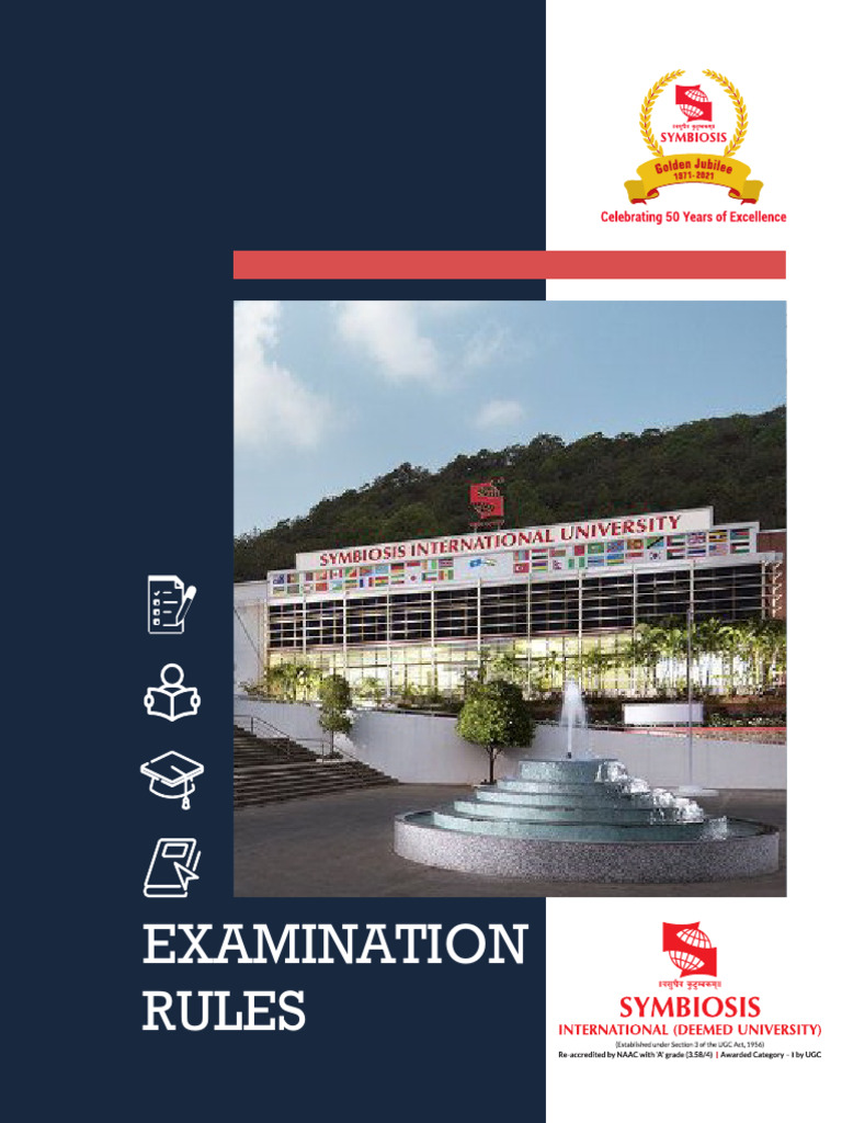 SIU EXAM RULE BOOK Extract | PDF | Educational Assessment | Lecturer