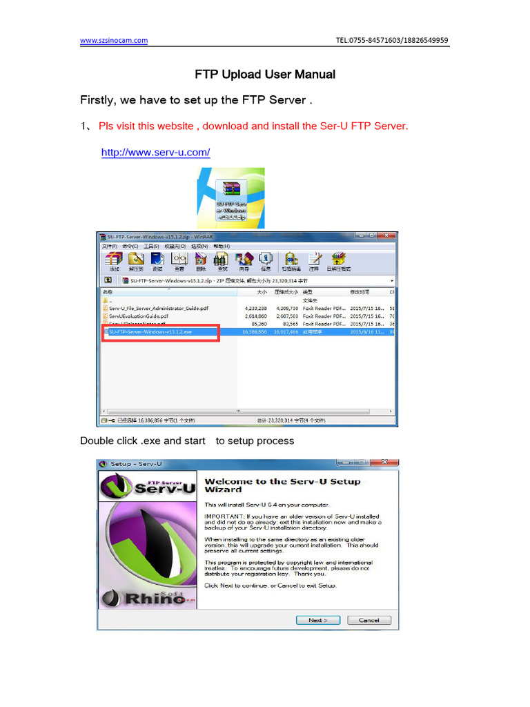 FTP User Manual 旧OCX | PDF | File Transfer Protocol | Computing