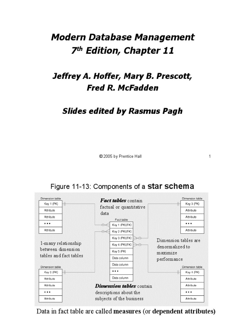 Modern Database Management 7 Edition, Chapter 11 | PDF | Computers