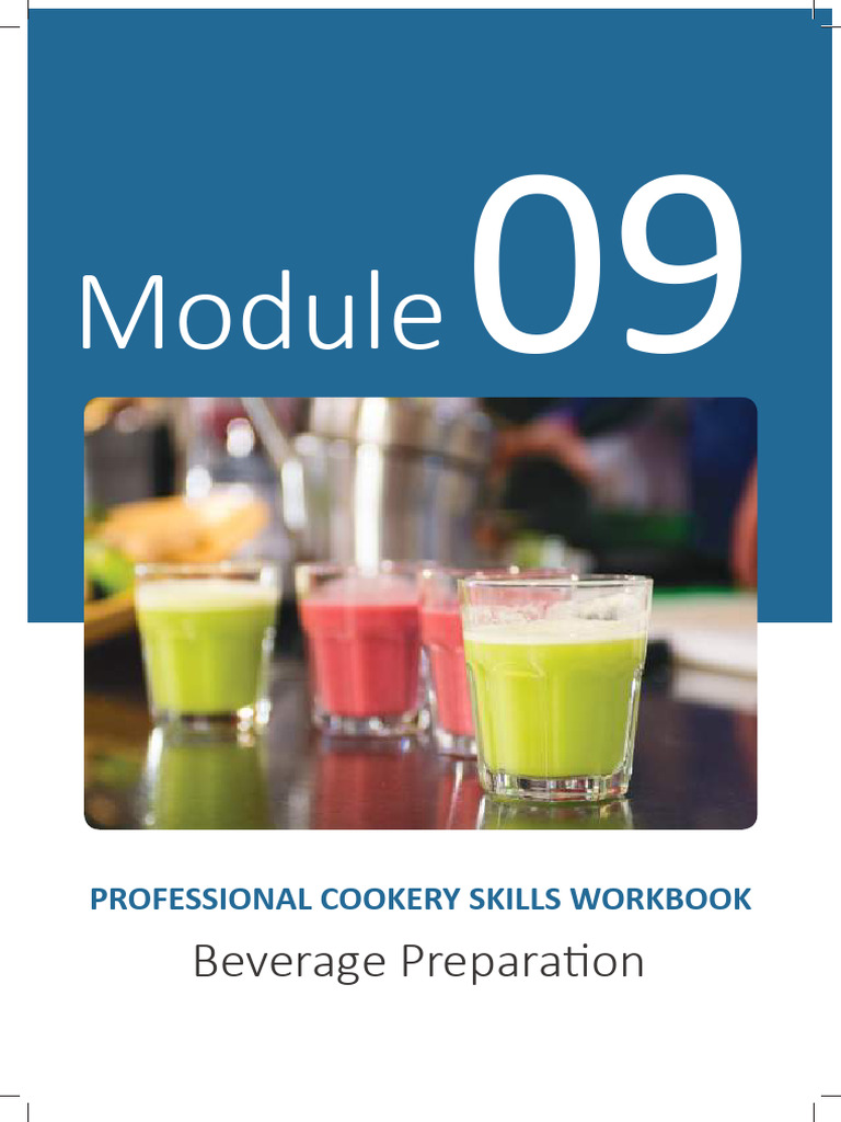 Professional Cookery Workbook Part 2 E | PDF | Coffee | Tea
