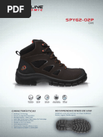 Ficha Técnica Bota Riverline GRS | PDF | Textiles | Calzado