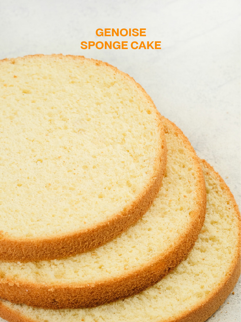 Genoise Sponge Cake | PDF