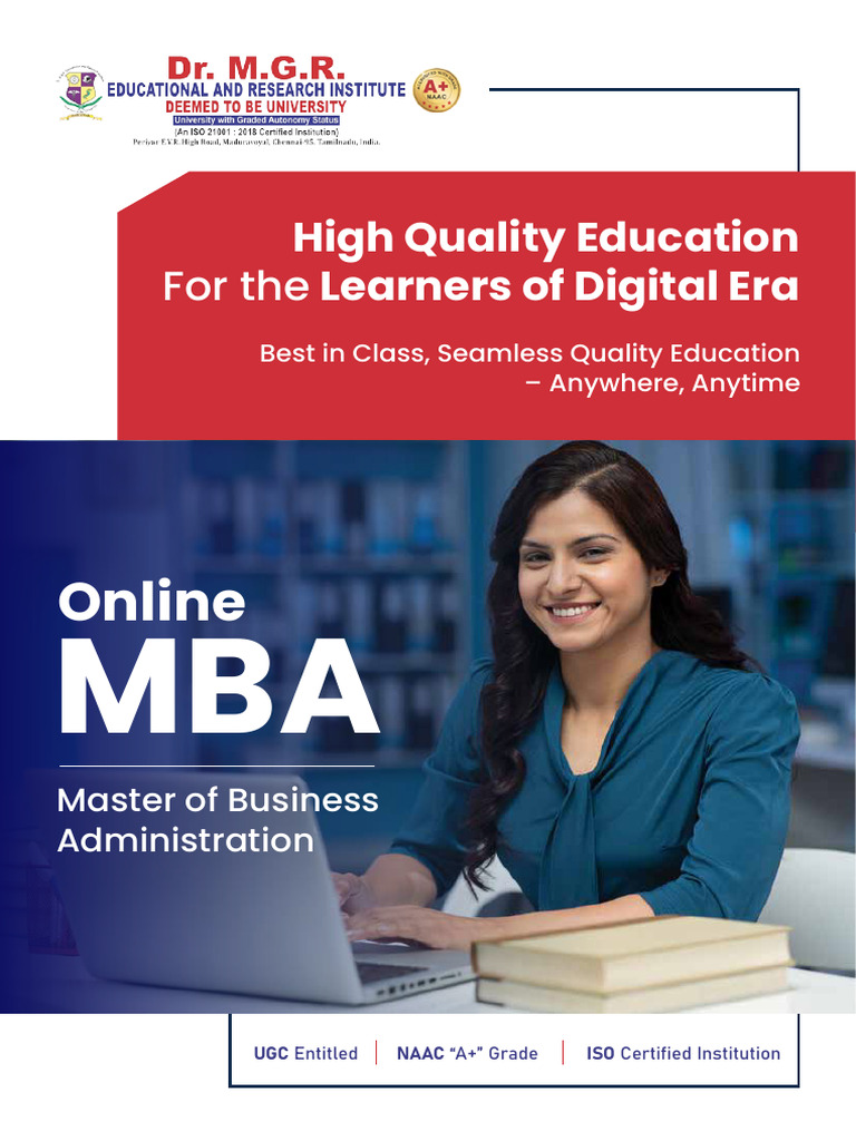 MBA Brochure | Download Free PDF | Management Accounting | Business