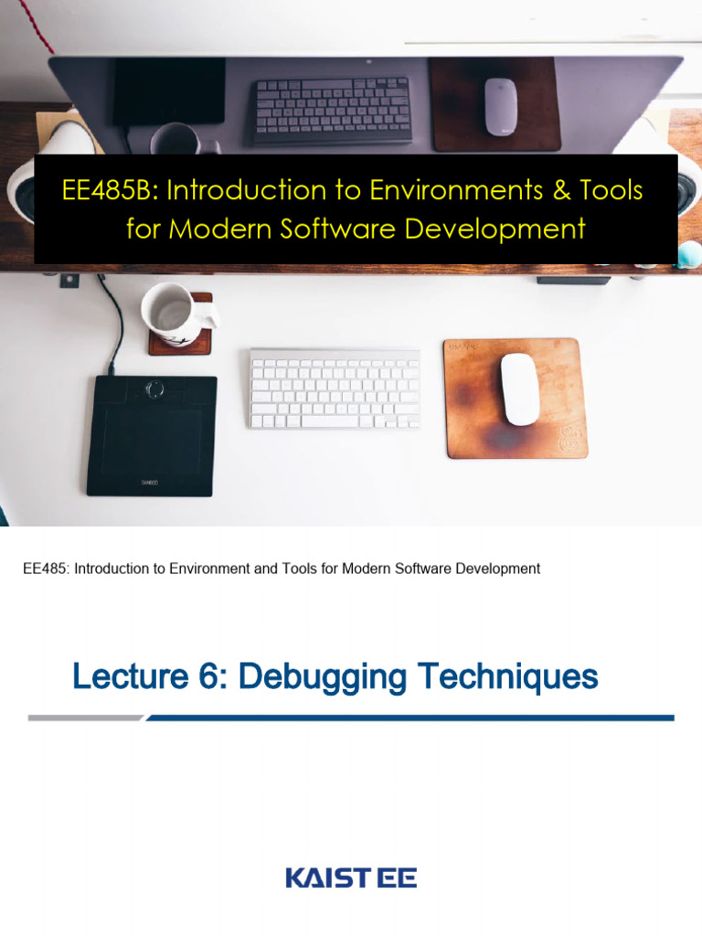 Ee485debuggingtechniques Pdf Pointer Computer Programming Software Bug